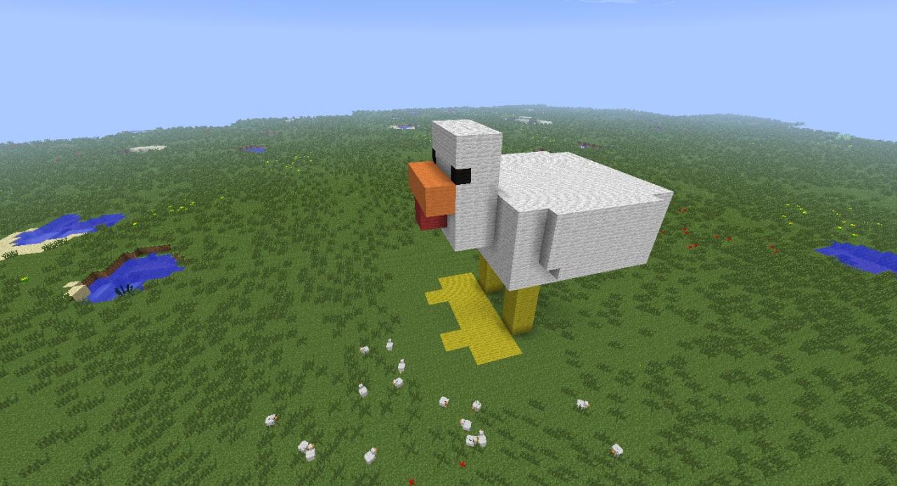 Giant Chicken Minecraft Map