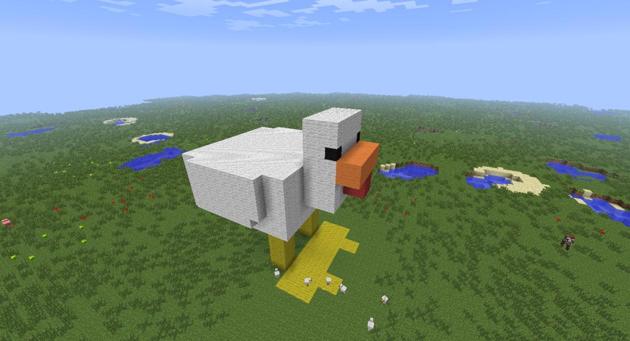Giant Chicken Minecraft Map