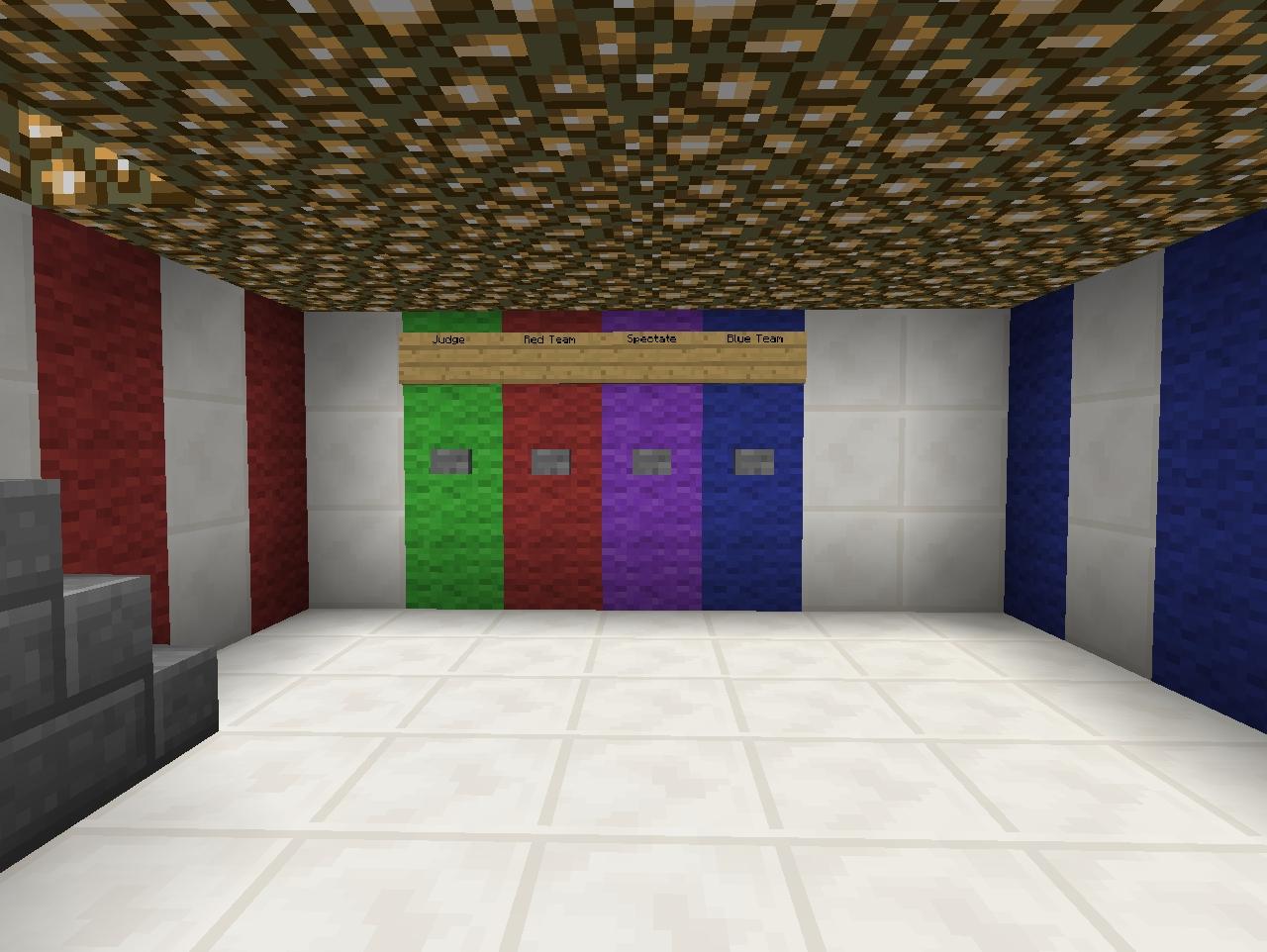 Red And Blue Minecraft Map