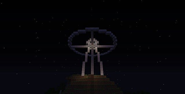 Space needle Minecraft Map