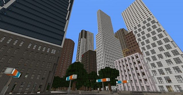 Mega City ( CalCast ) By Calvin Cooper Minecraft Map