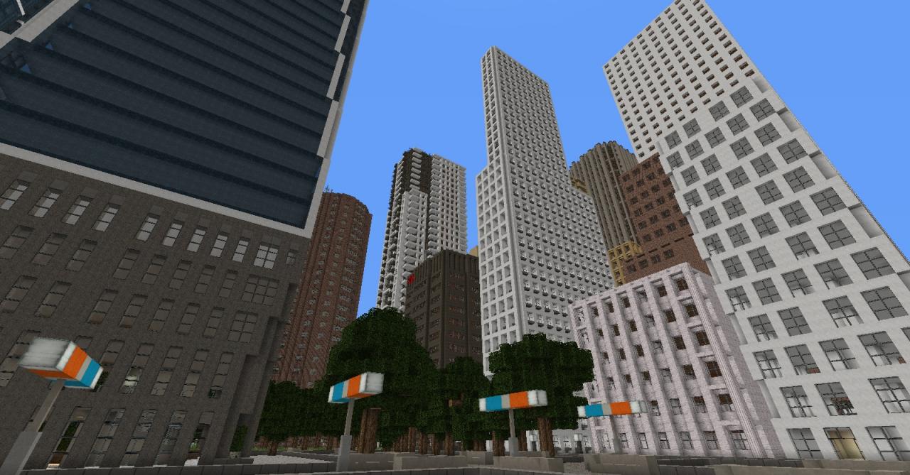 Mega City ( CalCast ) By Calvin Cooper Minecraft Map