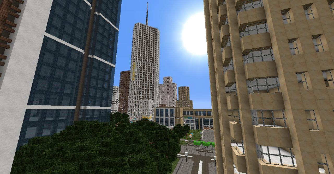 Mega City ( CalCast ) By Calvin Cooper Minecraft Map