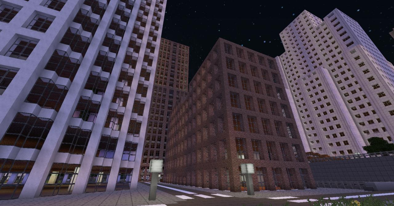 Mega City ( CalCast ) By Calvin Cooper Minecraft Map