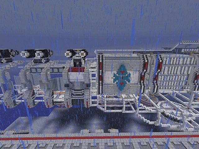 CHANTIER SPATIAL Minecraft Map