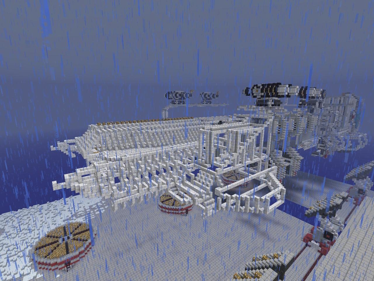 CHANTIER SPATIAL Minecraft Map