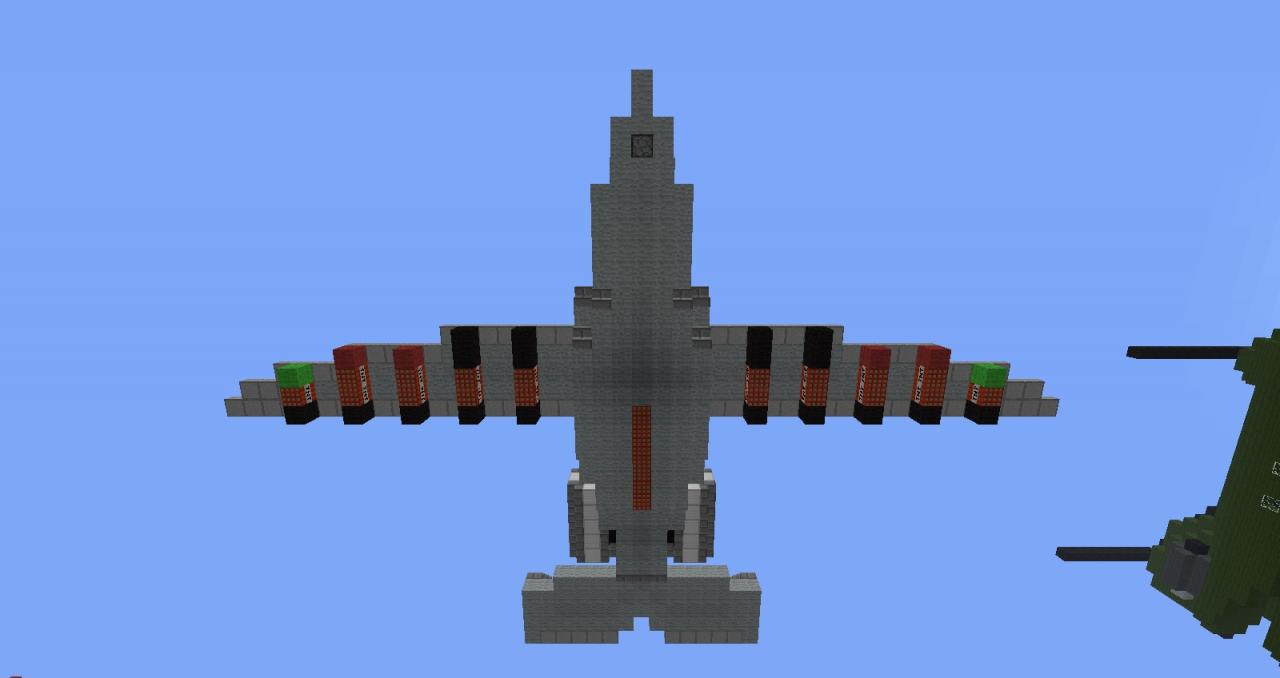 Functional A10 Warthog Minecraft Map