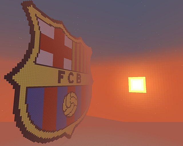 Escudo del Barça | F. C. Barcelona's Badge Minecraft Map