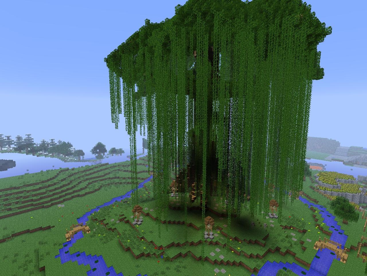 arbre geant Minecraft Map