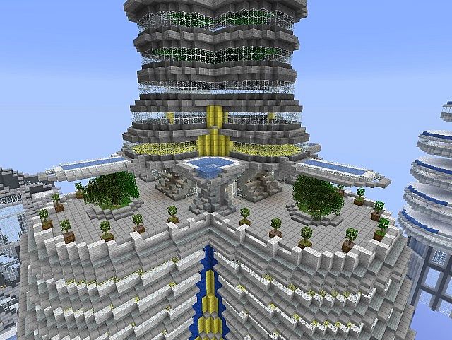batiment geant Minecraft Map