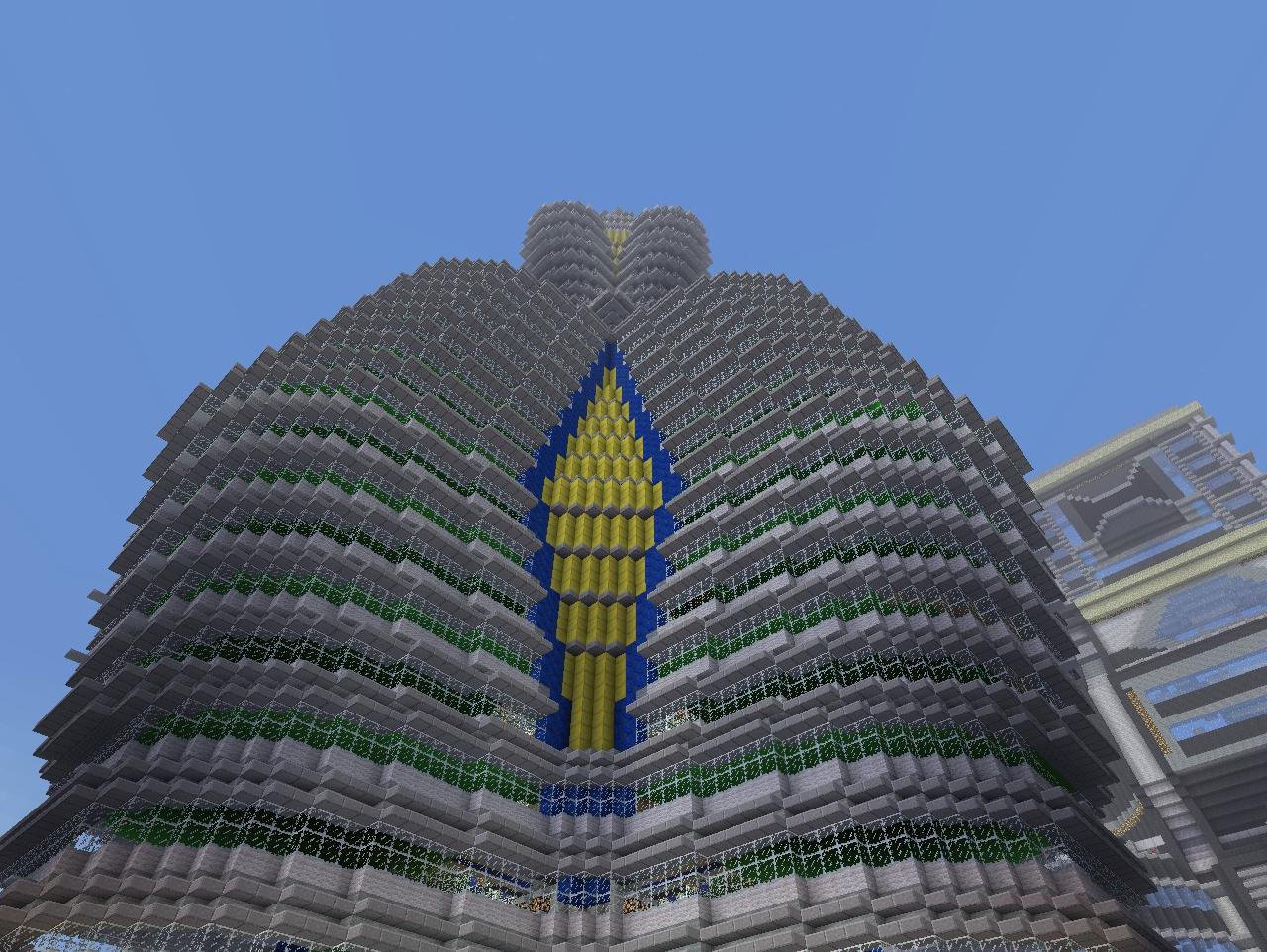 batiment geant Minecraft Map