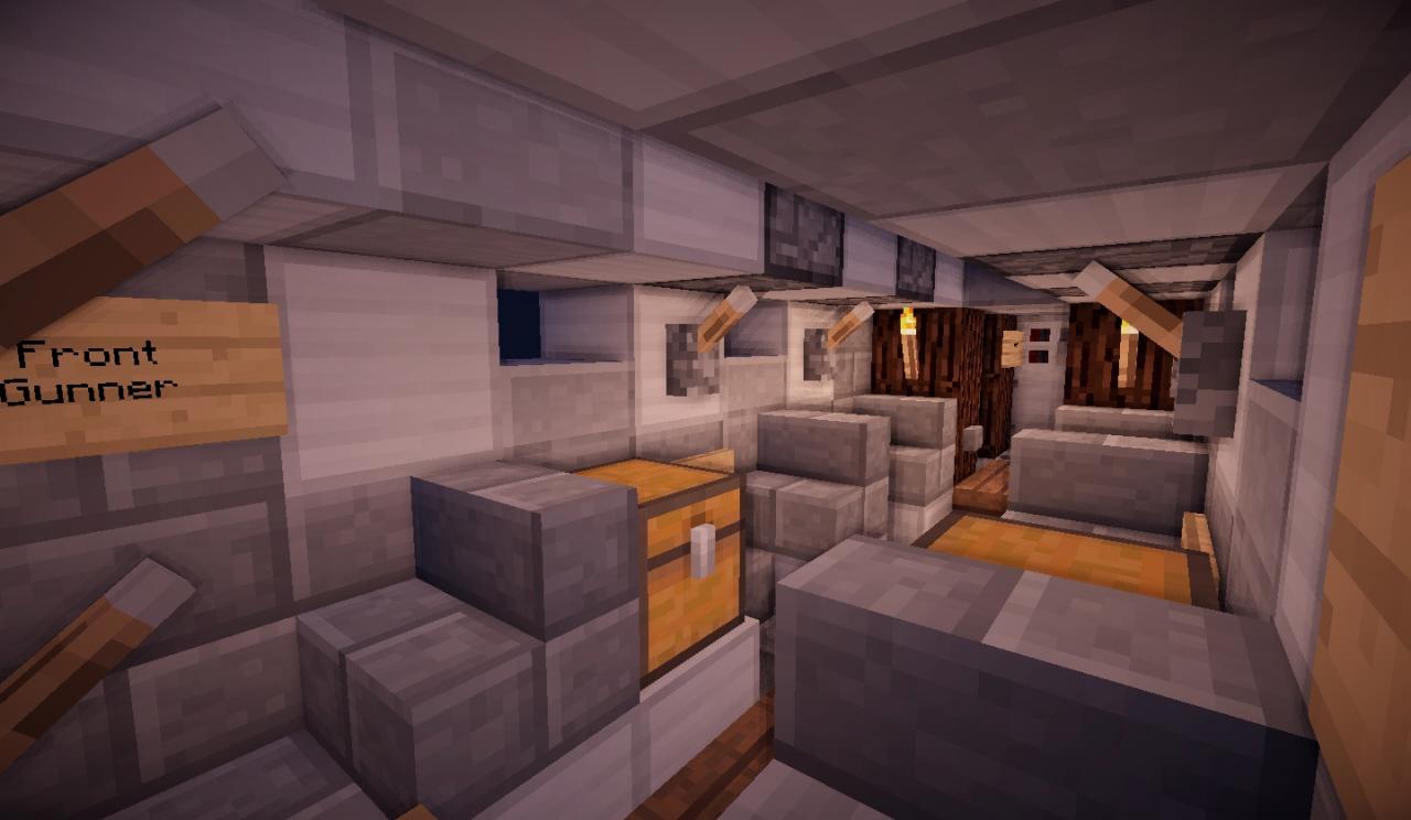 Amarillo-T1 Steampunk Tank Minecraft Map