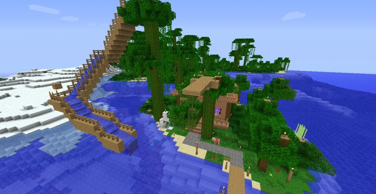 Creative World Minecraft Map