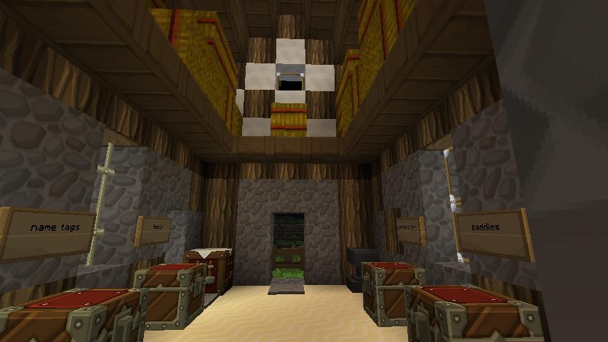 horse ranch Minecraft Map