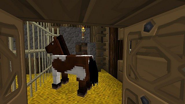 horse ranch Minecraft Map