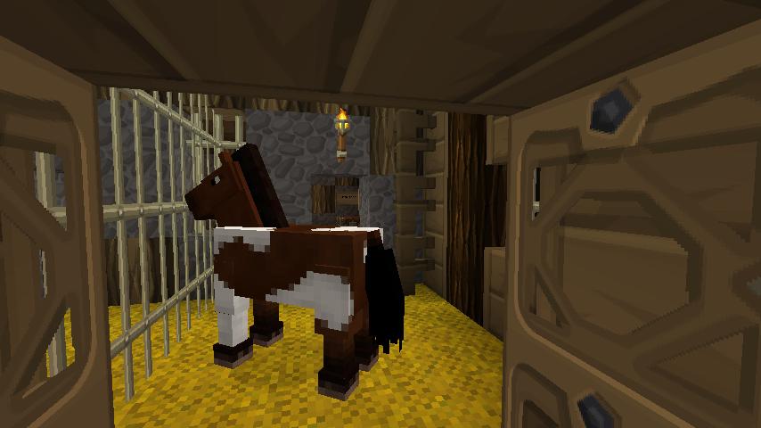 horse ranch Minecraft Map