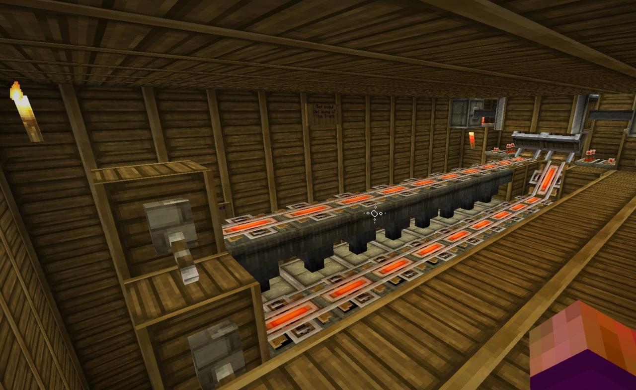 Redstone Automatic Smelter - Dorothy's Café Minecraft Map