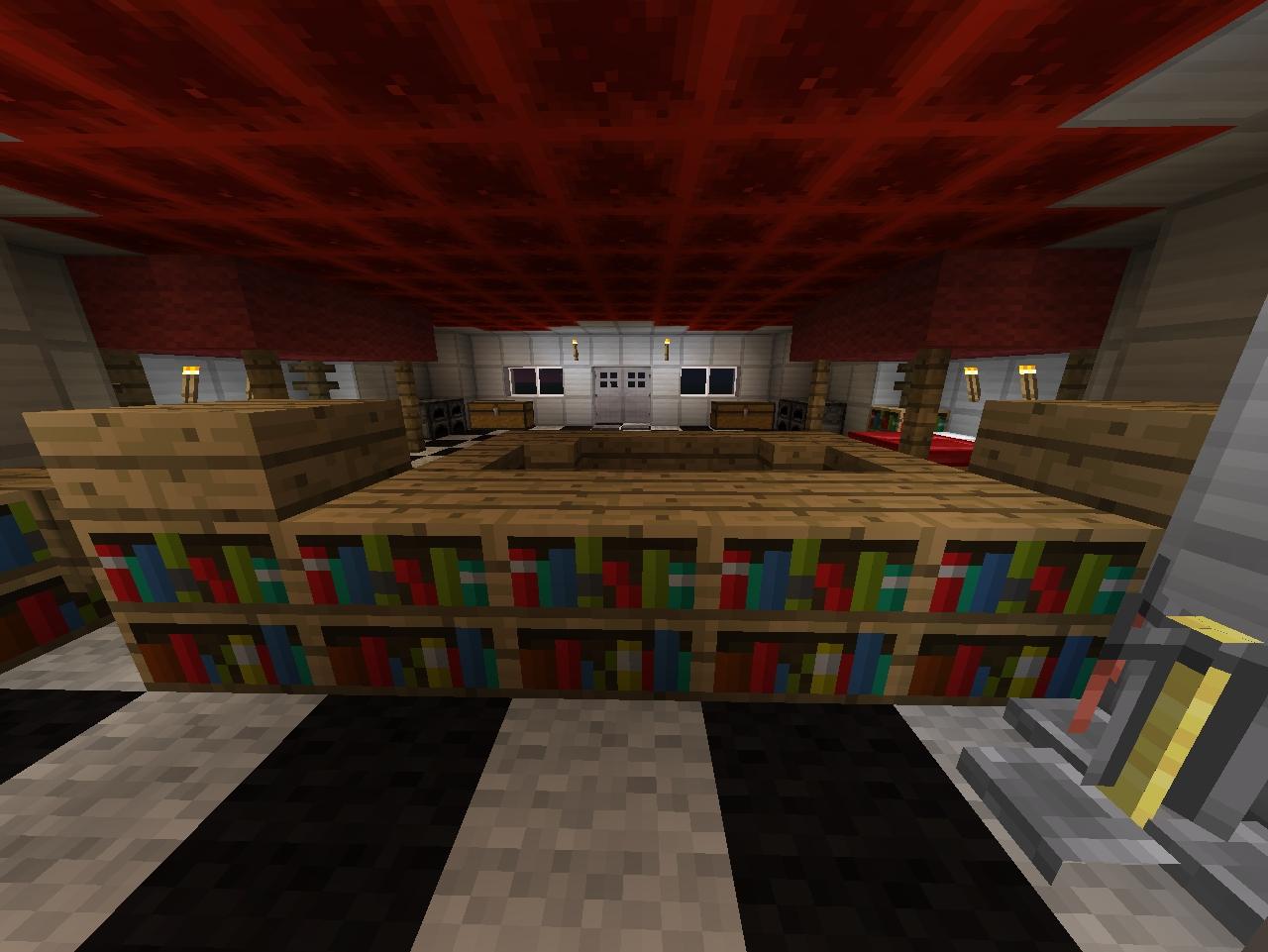 Double Couples Modern House Minecraft Map