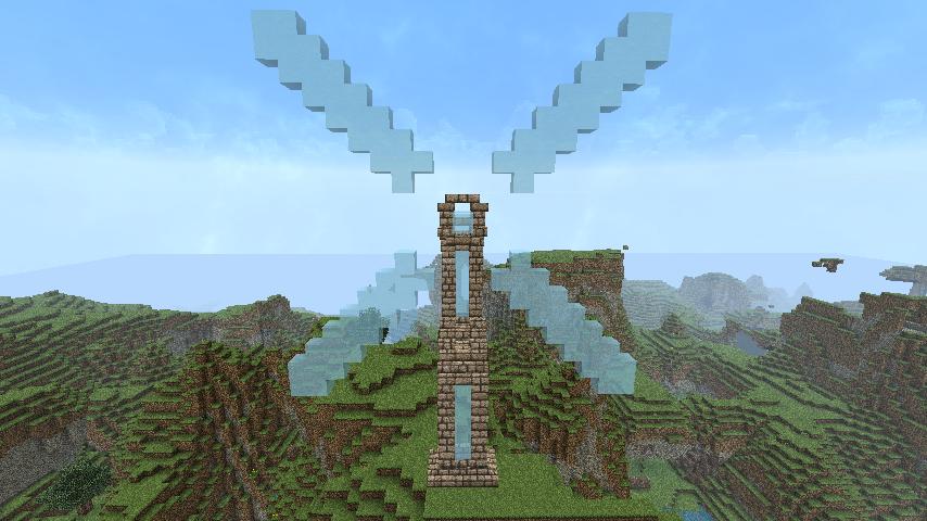 Simple Wizard Windmill Minecraft Map
