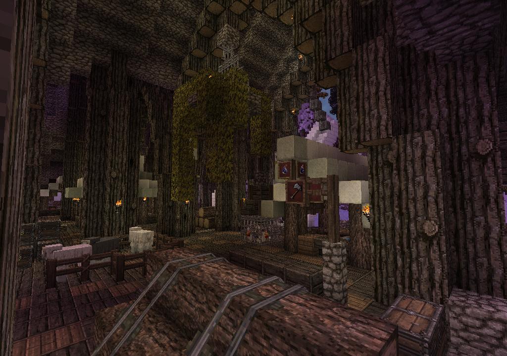 Epic Nordic server spawn *oak-wood alliance spawn* Minecraft Map