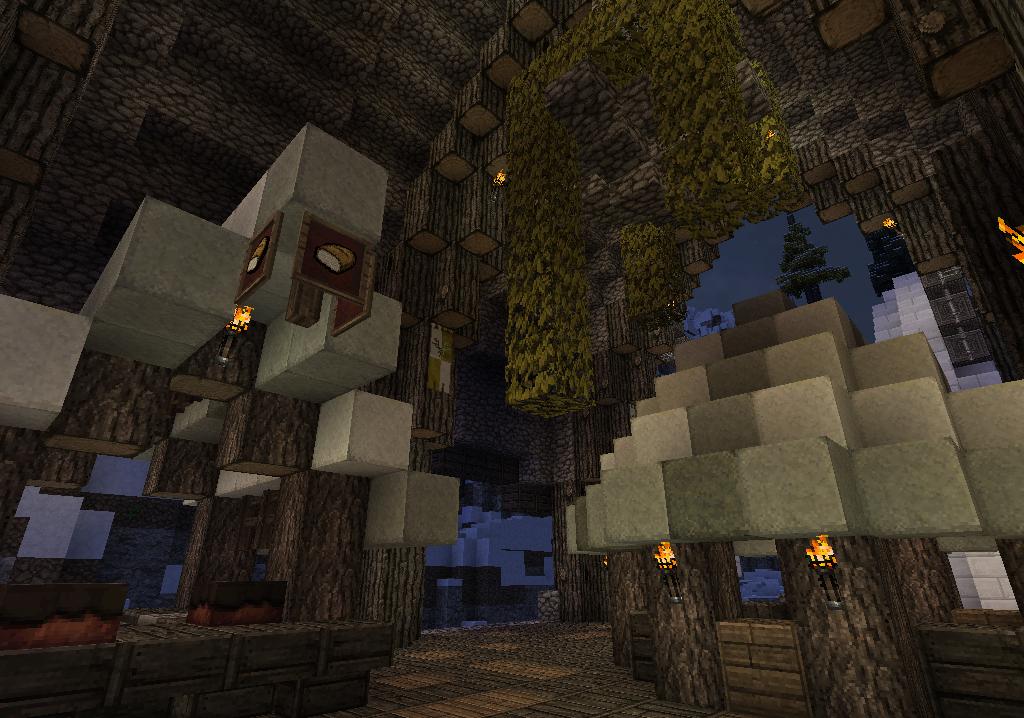 Epic Nordic server spawn *oak-wood alliance spawn* Minecraft Map