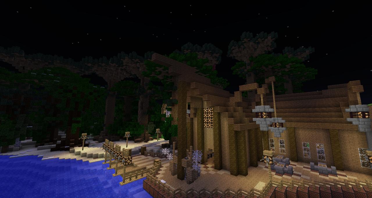 Shak'du'kaan - Orcish/ Nordic settlement Minecraft Map