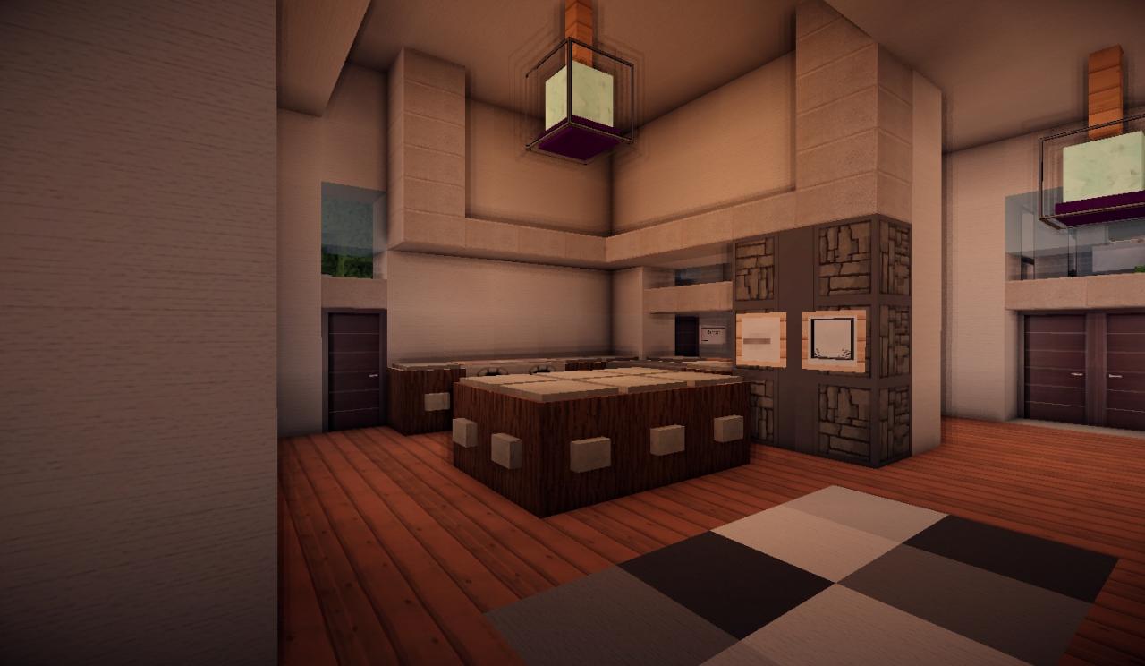 Modern Slick House Minecraft Map