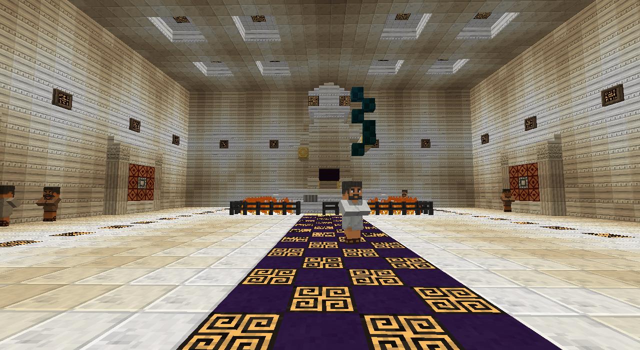 The Temple of Jupiter Optimus Maximus Minecraft Map