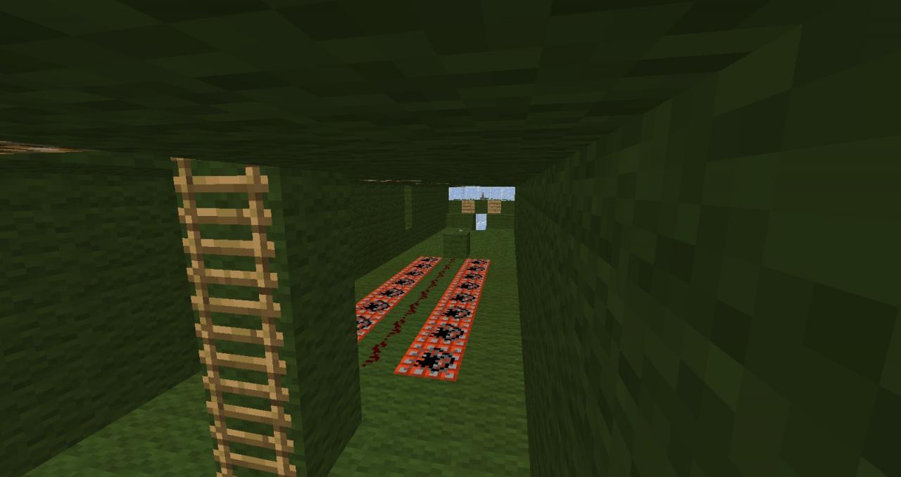 AVRO Lancaster Bomber with working turrets and bombs Minecraft Map