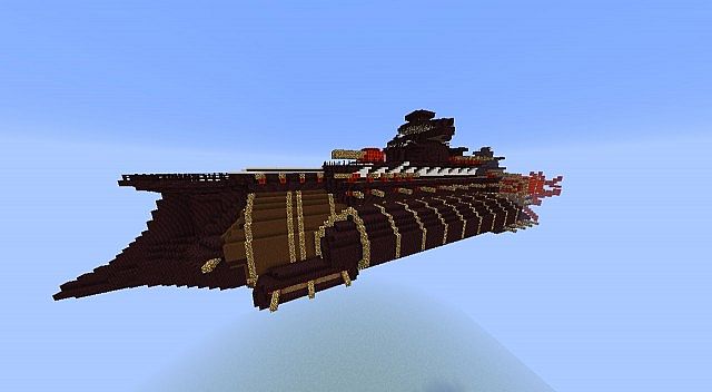 Steampunk Airship (Nether Version) Minecraft Map