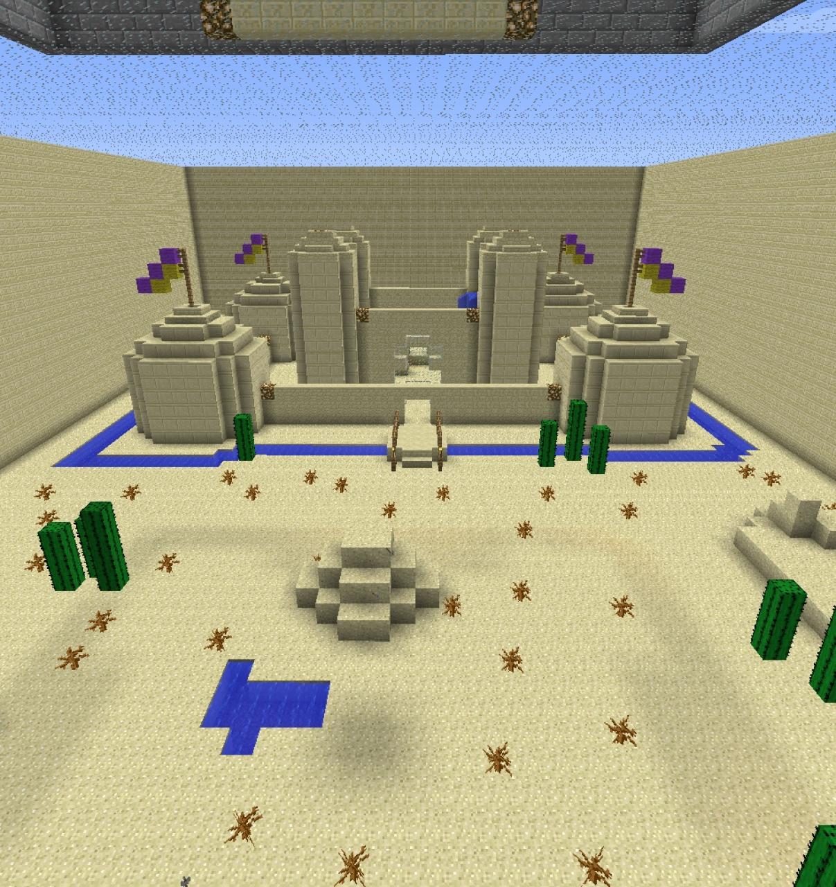 Sand Kingdom Mob Arena Minecraft Map