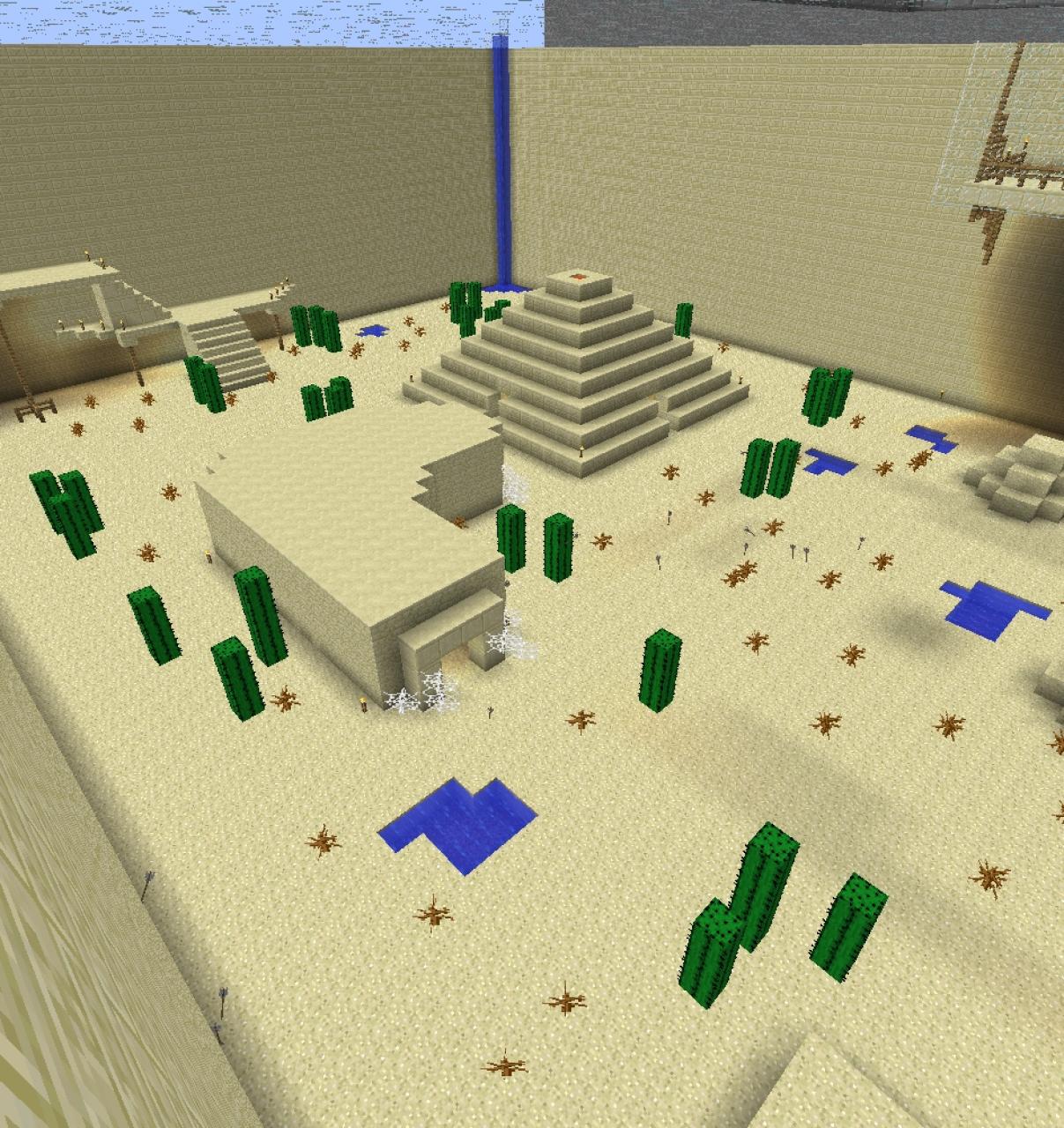 Sand Kingdom Mob Arena Minecraft Map