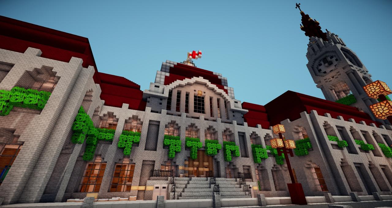 Parliament building Minecraft Map