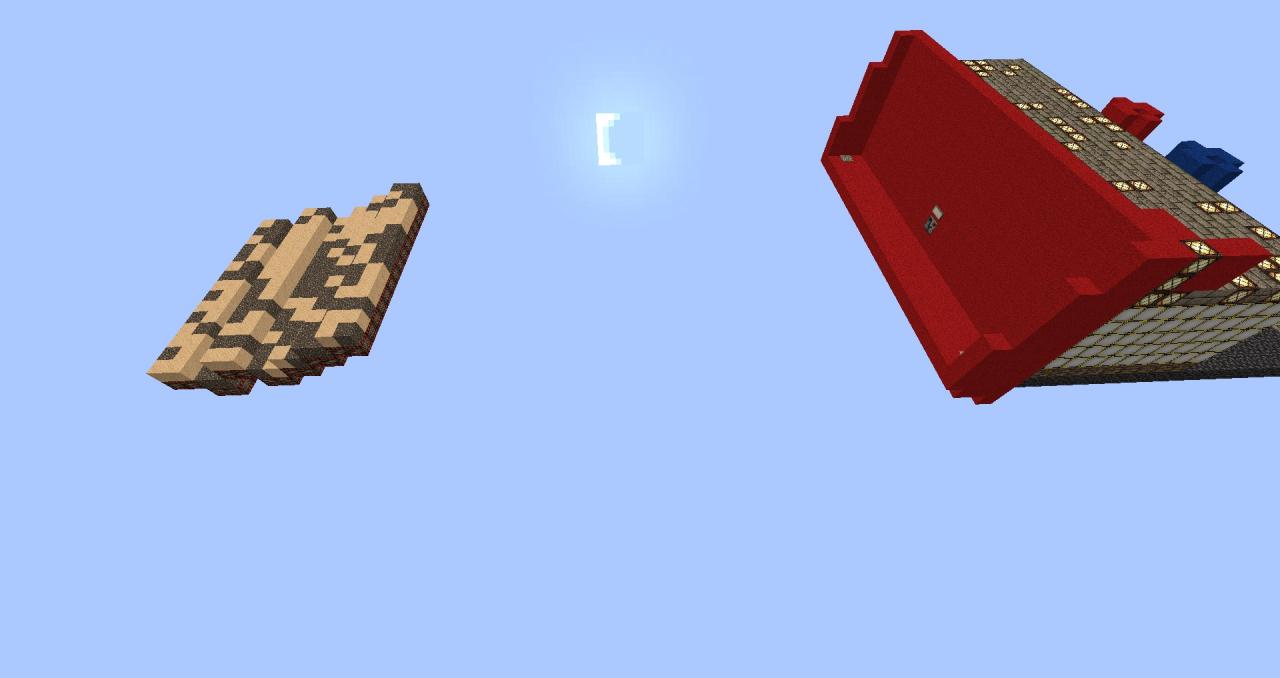 PLAYED BY SKY!!! MC JENGA! (JENGA 2 is out now!!!) Minecraft Map