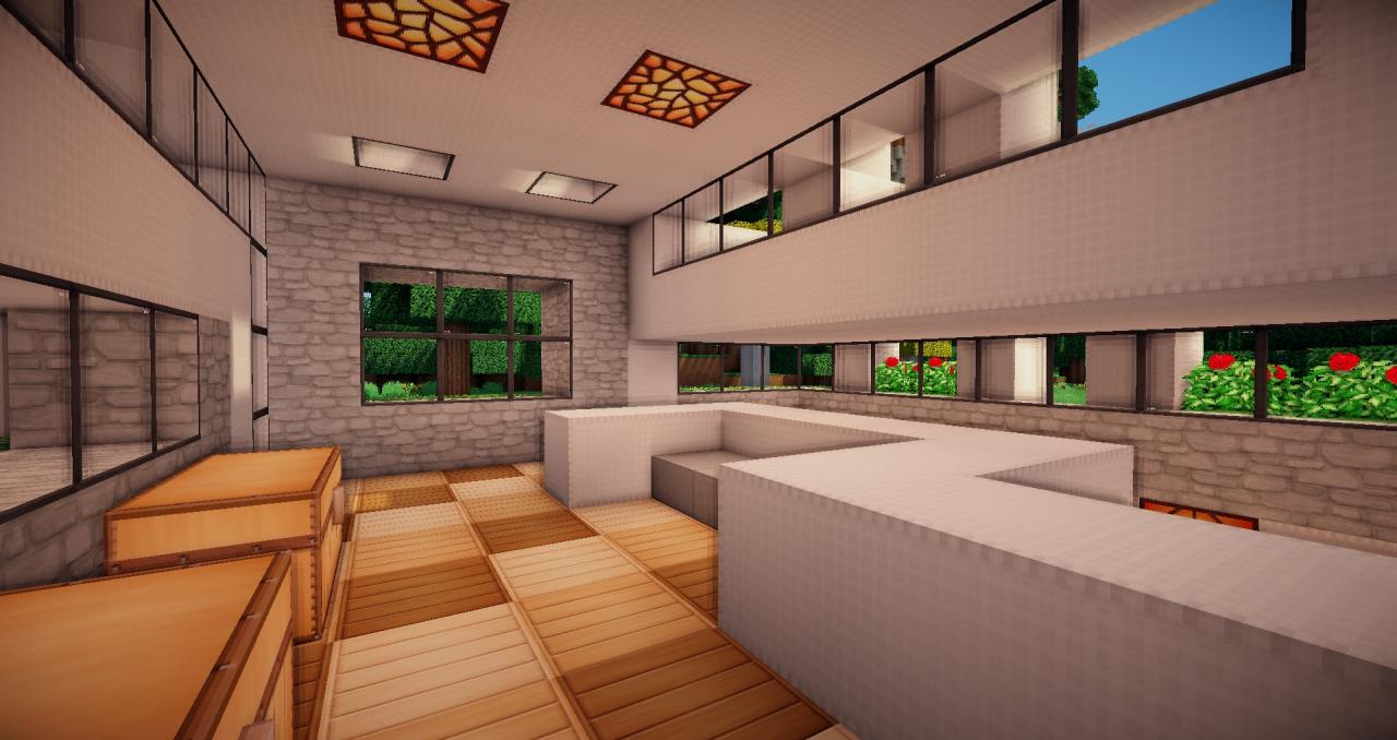 Modern Survival Home 2 (functional) Minecraft Map