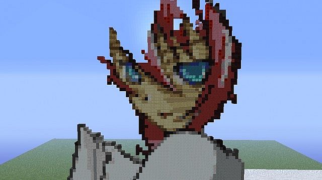 Rune Factory 3- Raven Pixel Art Minecraft Map