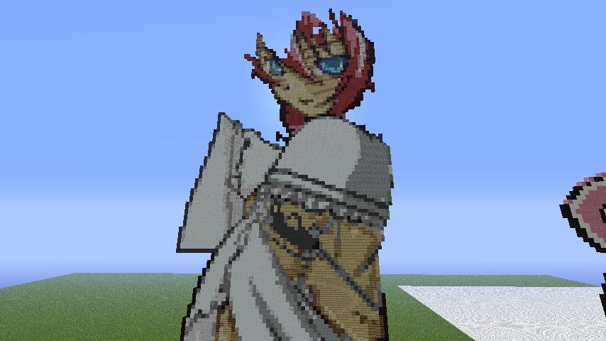 Rune Factory 3- Raven Pixel Art Minecraft Map