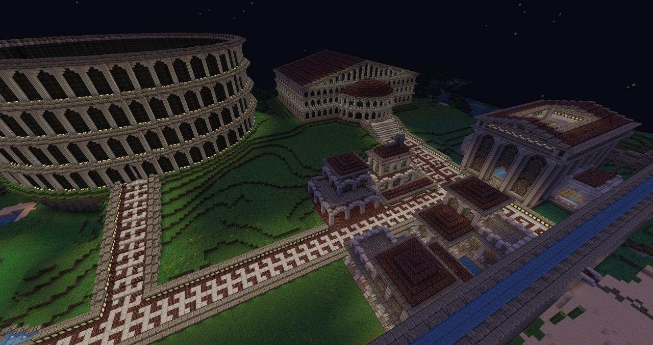 Mini Roman City Minecraft Map