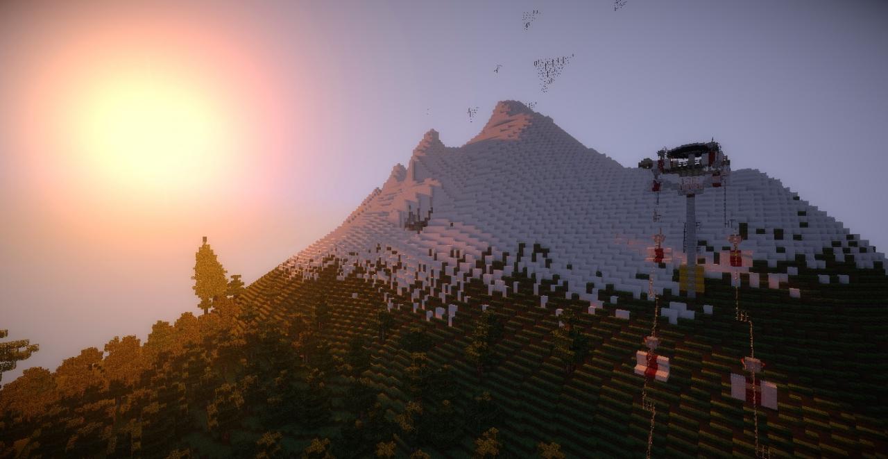 MCSG: Between the Mountains (Arena Contest) Minecraft Map