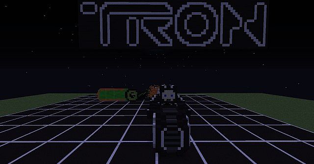 Tron Bikes Minecraft Map