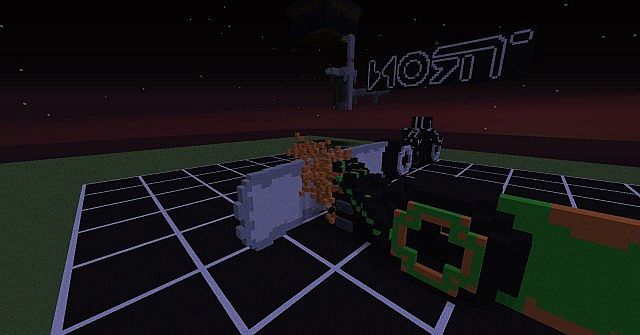 Tron Bikes Minecraft Map