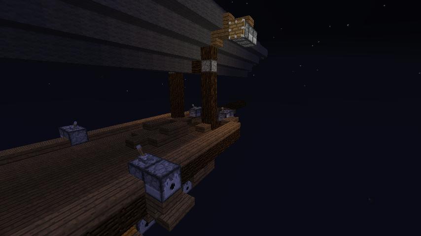 "Firebird" Airship Minecraft Map