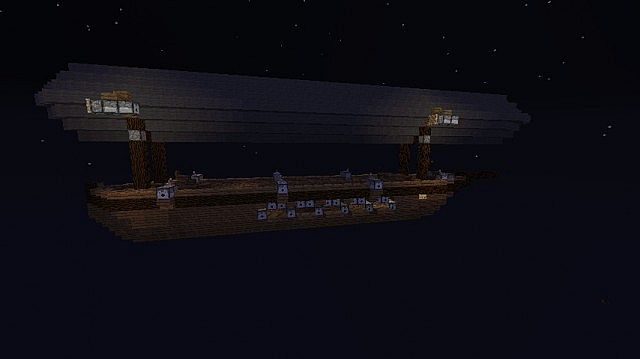 "Firebird" Airship Minecraft Map