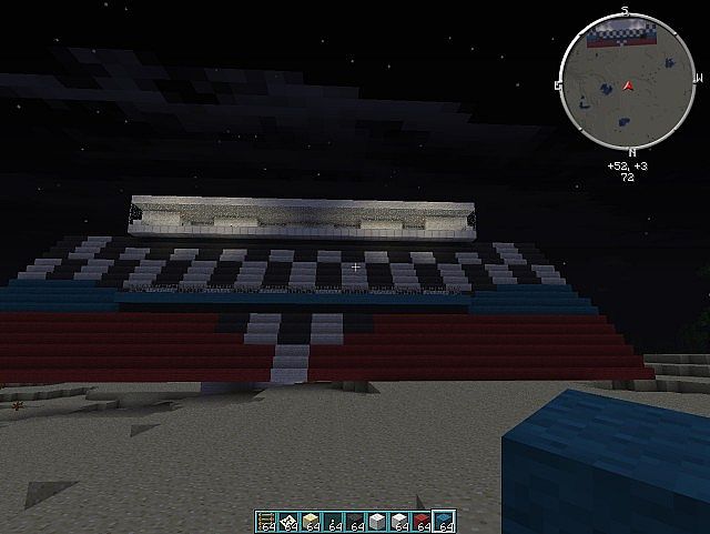 Daytona International speedway Minecraft Map