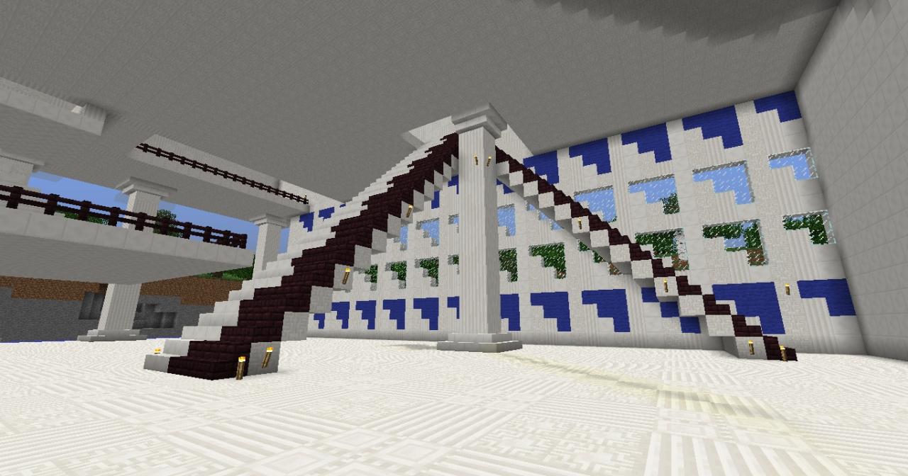 Quartz temple Minecraft Map