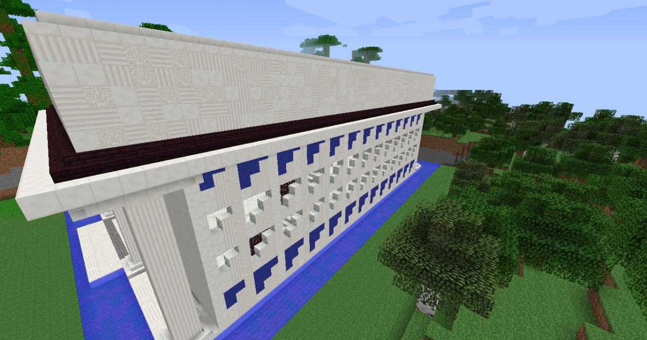 Quartz temple Minecraft Map