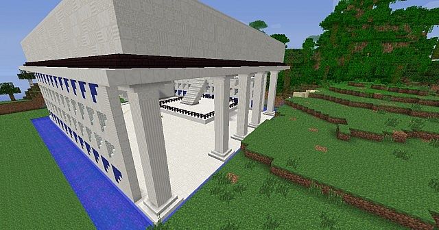 Quartz temple Minecraft Map