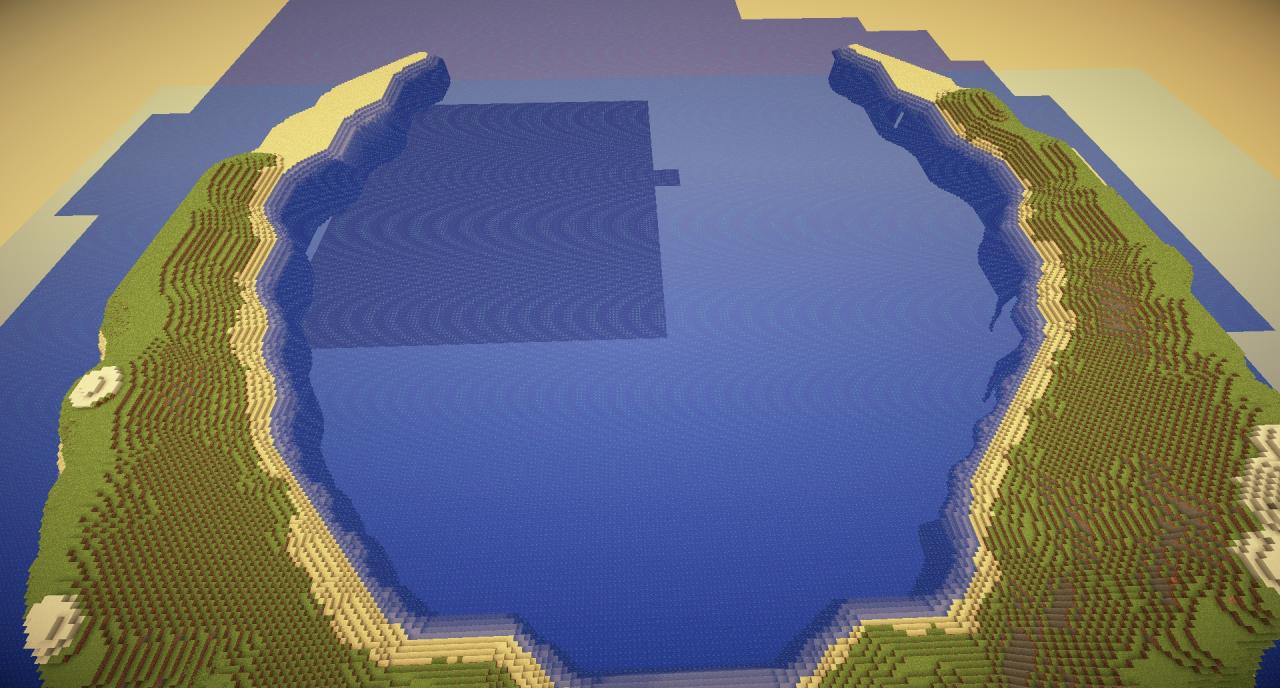 Floating Island of the Crescent Moon Minecraft Map
