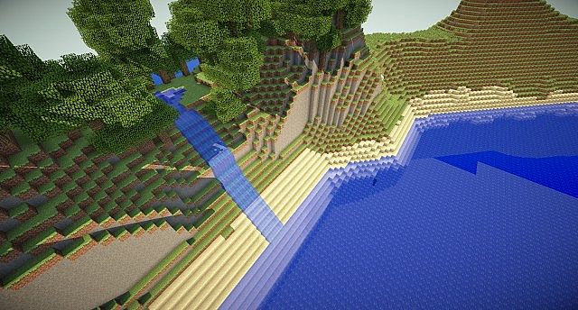 Floating Island of the Crescent Moon Minecraft Map