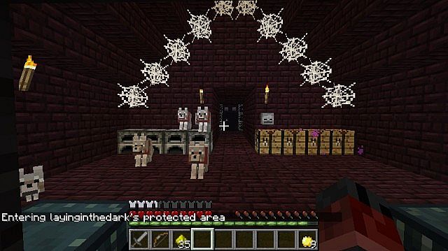 Nether Brick Base in WeimCraft Minecraft Map